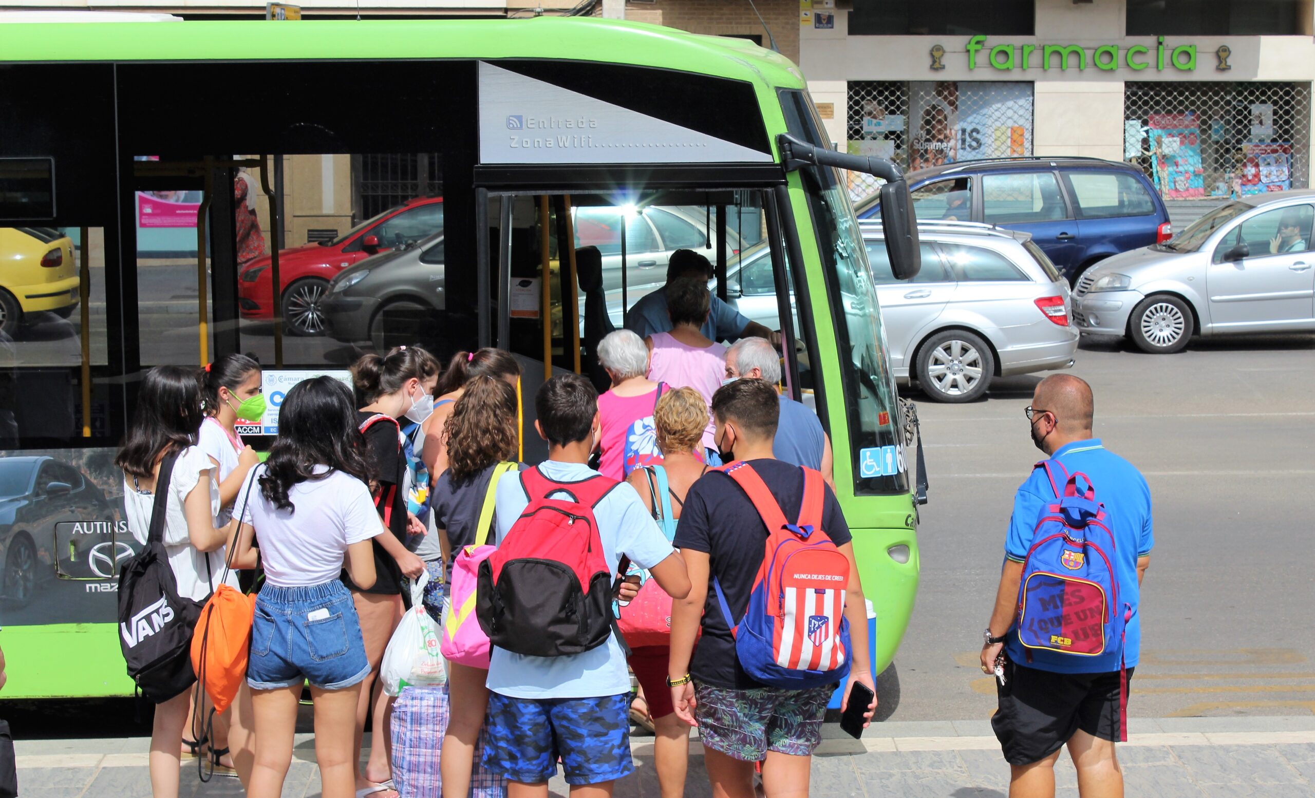 Autobuses urbanos con etiqueta medioambiental - El NUEVO OBSERVADOR