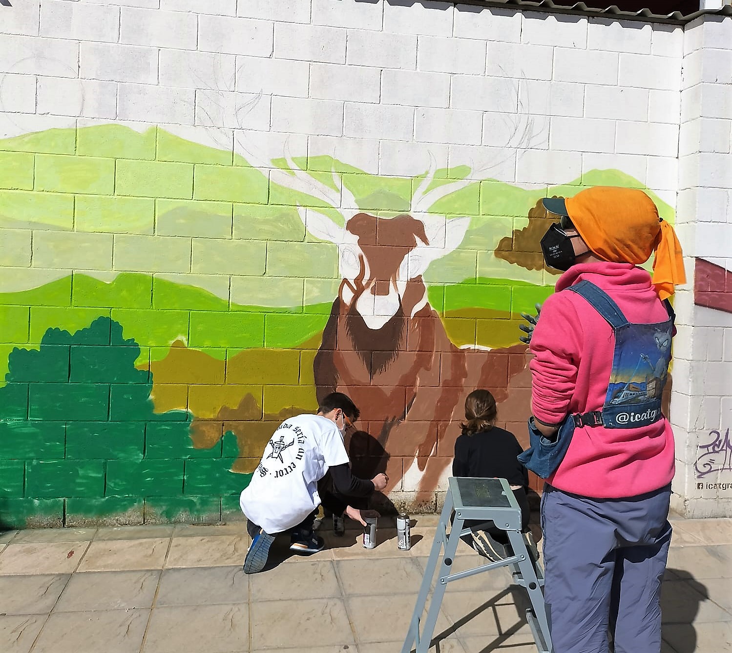 Baños hace cantera del arte con aerosol - El NUEVO OBSERVADOR